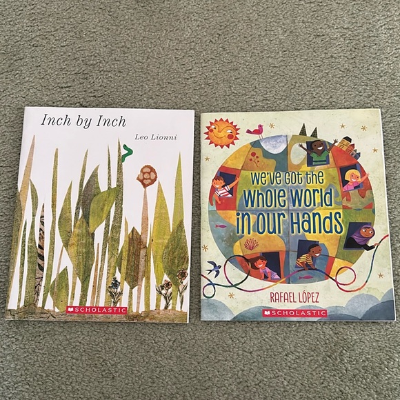 Scholastic | Other | Lot Of Scholastic Books Inch By Inch Leo Lionni ...